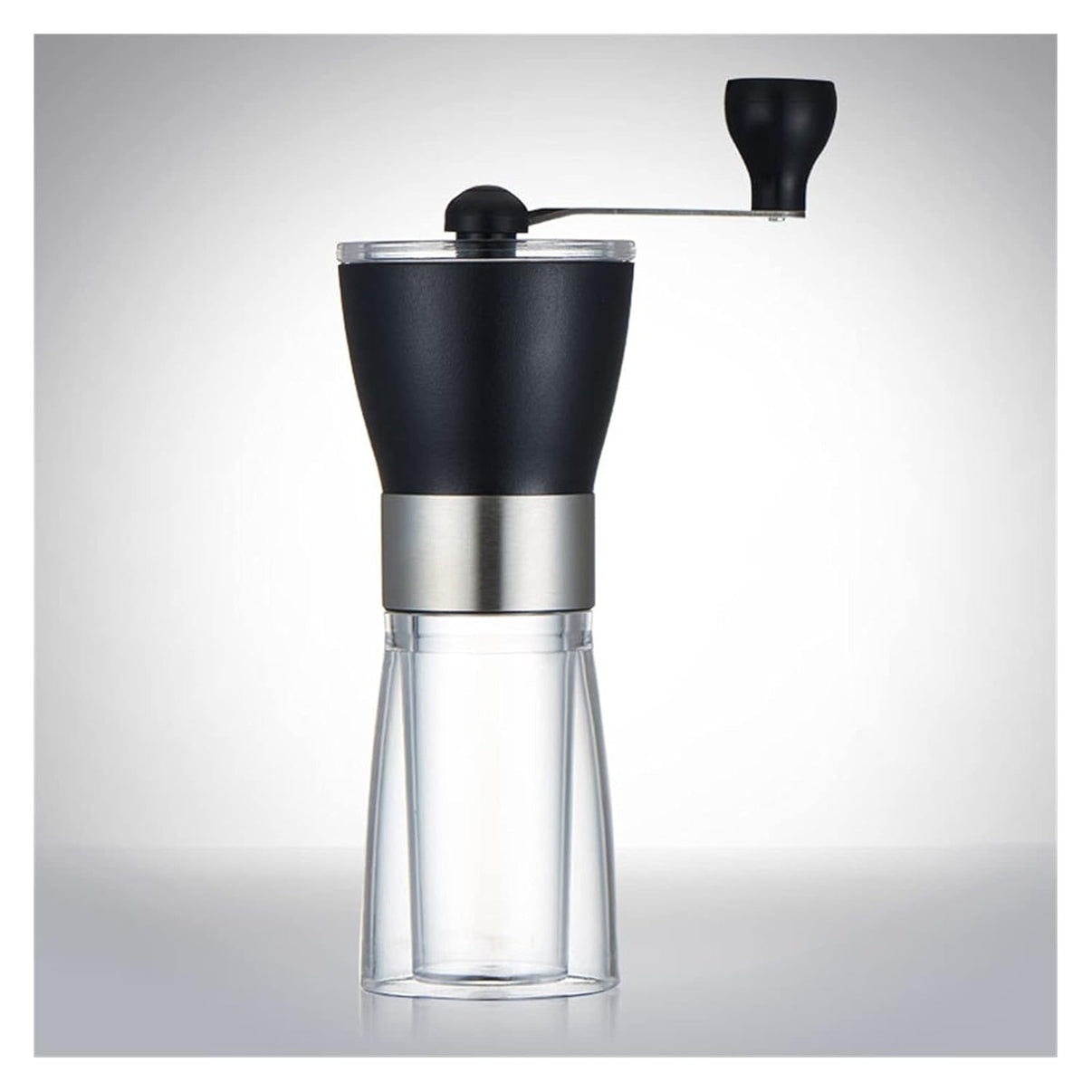 Manual Coffee Grinder with Ceramic Burr Core | Portable Hand Grinder ...