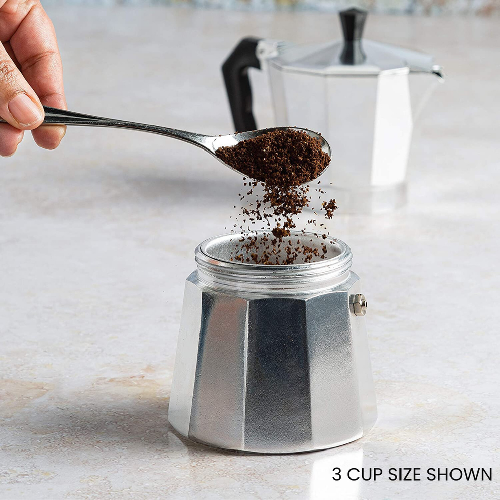 Aluminium Moka Pot Coffee Maker – GOOD WISH COFFEE