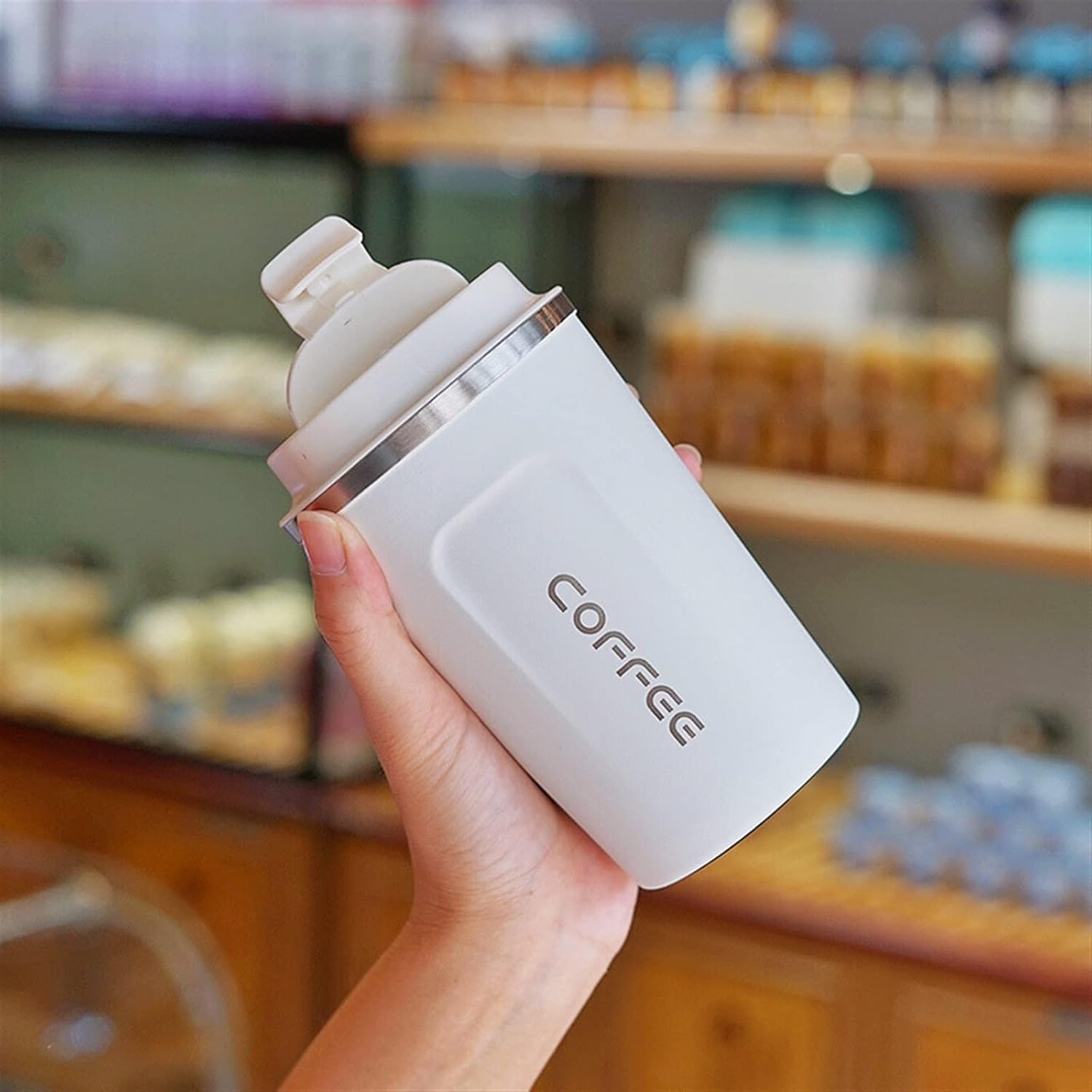 Stainless Steel Thermal and Insulated Coffee Cup (500 ML) – GOOD WISH ...